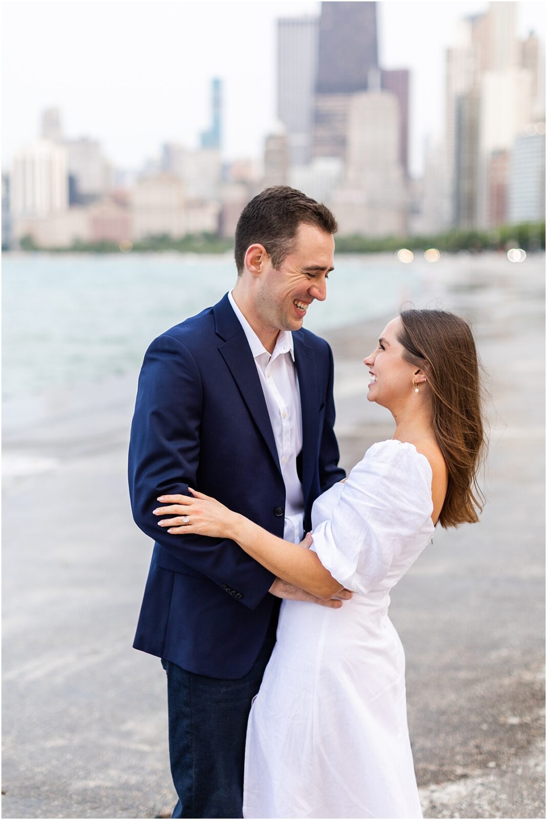 Candid Chicago Engagement Session | Chicago Engagement Photographer