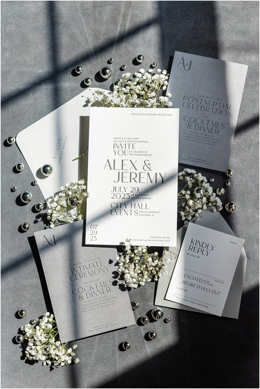 Chic Chicago Wedding Celebration | Chicago Wedding Photographer