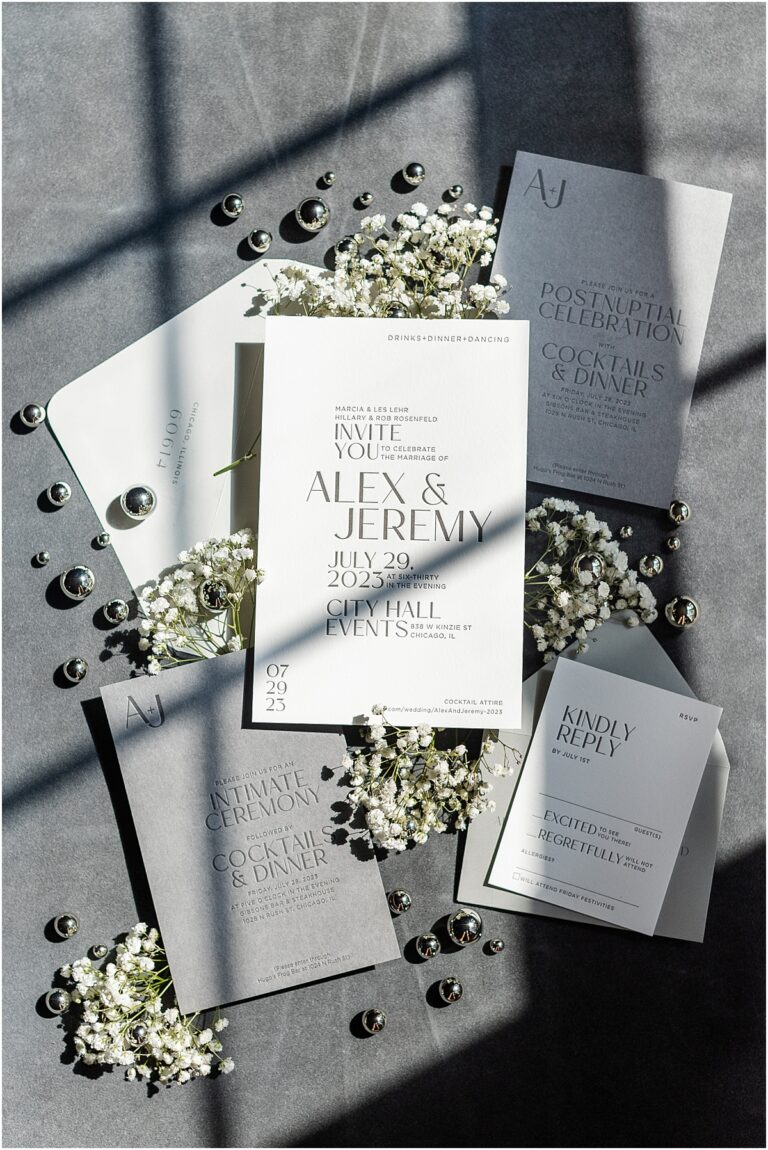 Chic Chicago Wedding Celebration | Chicago Wedding Photographer